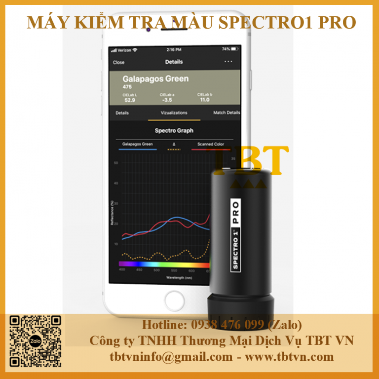 Máy kiểm tra màu chuyên nghiệp SPECTRO1 PRO hãng VARIABLE