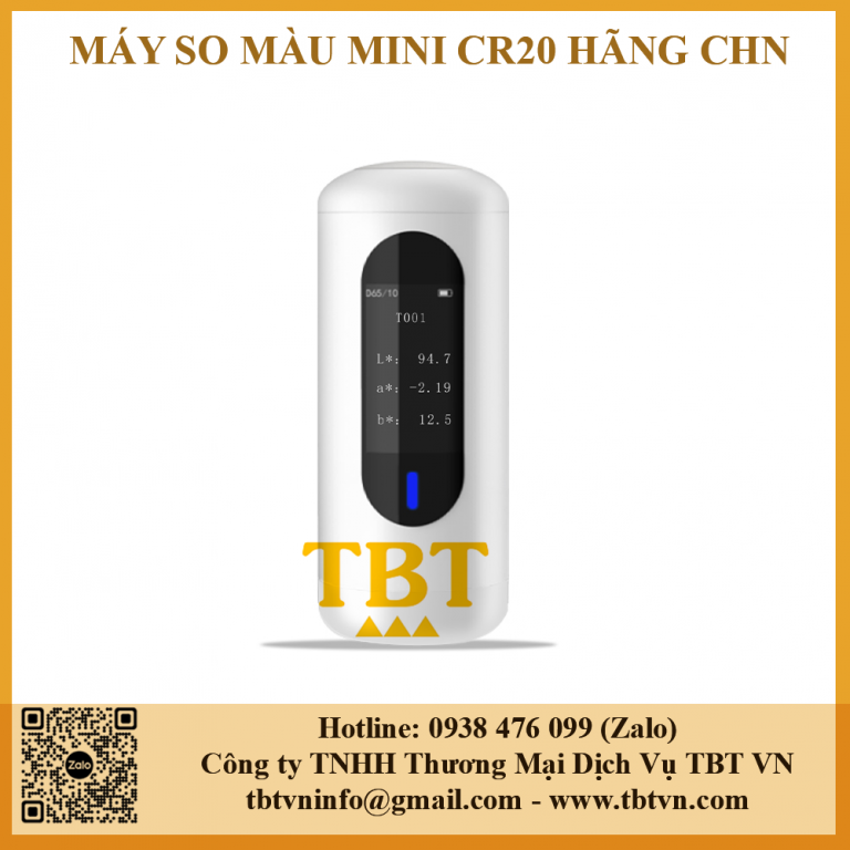 Máy so màu Mini CR20 hãng CHN (Có màn hình hiển thị màu)