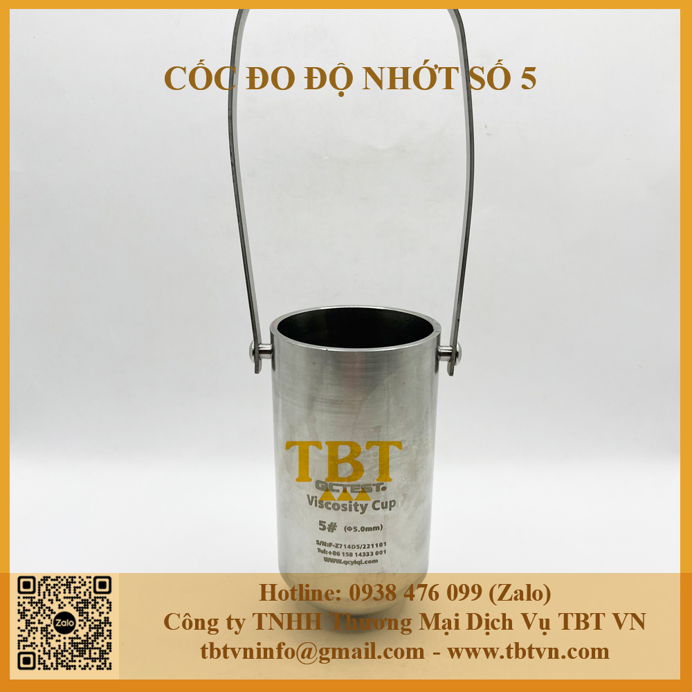CỐC ĐO ĐỘ NHỚT SỐ 5 (230ML) - TBTVN.COM