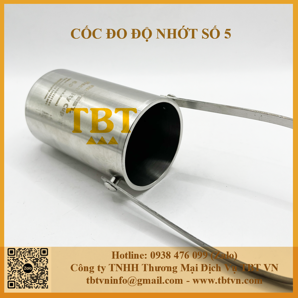 CỐC ĐO ĐỘ NHỚT SỐ 5 (230ML) - TBTVN.COM